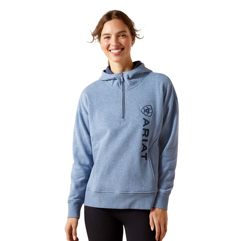 Ariat Women's Rabere 2.0 Hoodie China Blue Heather - Cheshire Game
